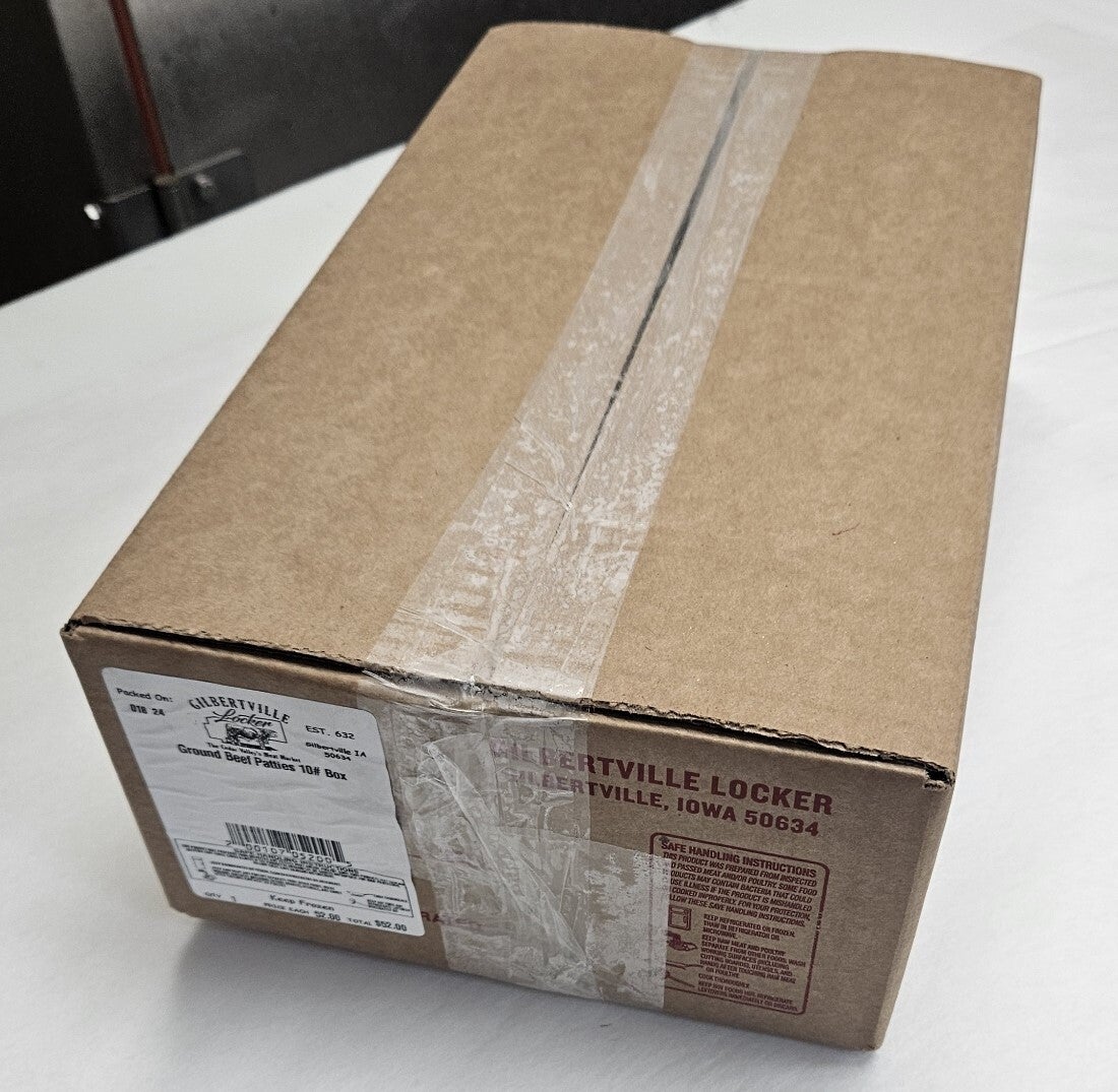 Ground Pork Patties | Gilbertville Meat Locker